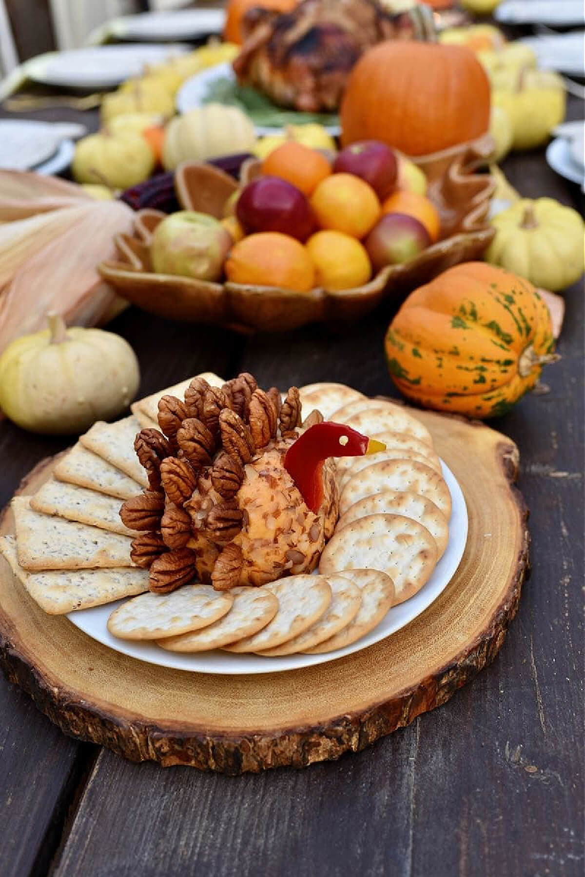 8 Thanksgiving Themed Cheese Ball Recipes · COZY LITTLE HOUSE
