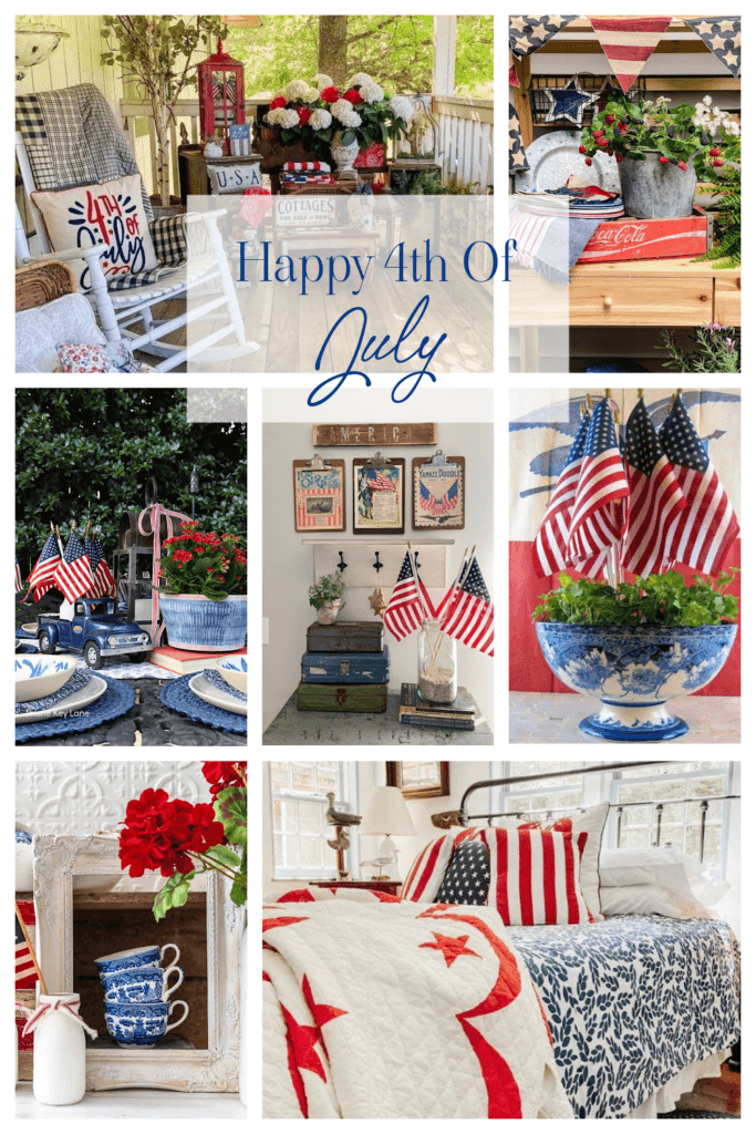 Vintage-Inspired 4th Of July Displays · COZY LITTLE HOUSE