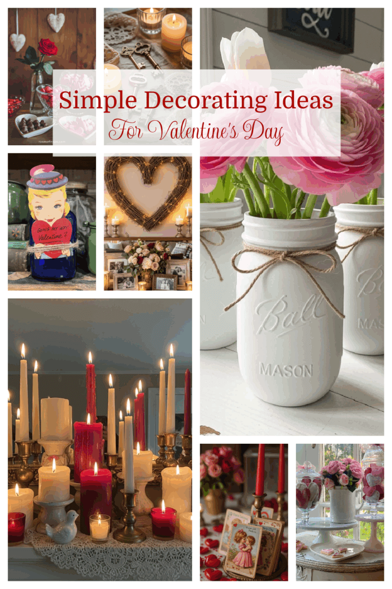 Simple Decorating Ideas for Valentine's Day · COZY LITTLE HOUSE